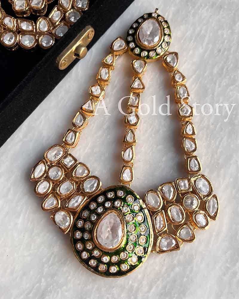 Niaz Polki Set A Gold Story